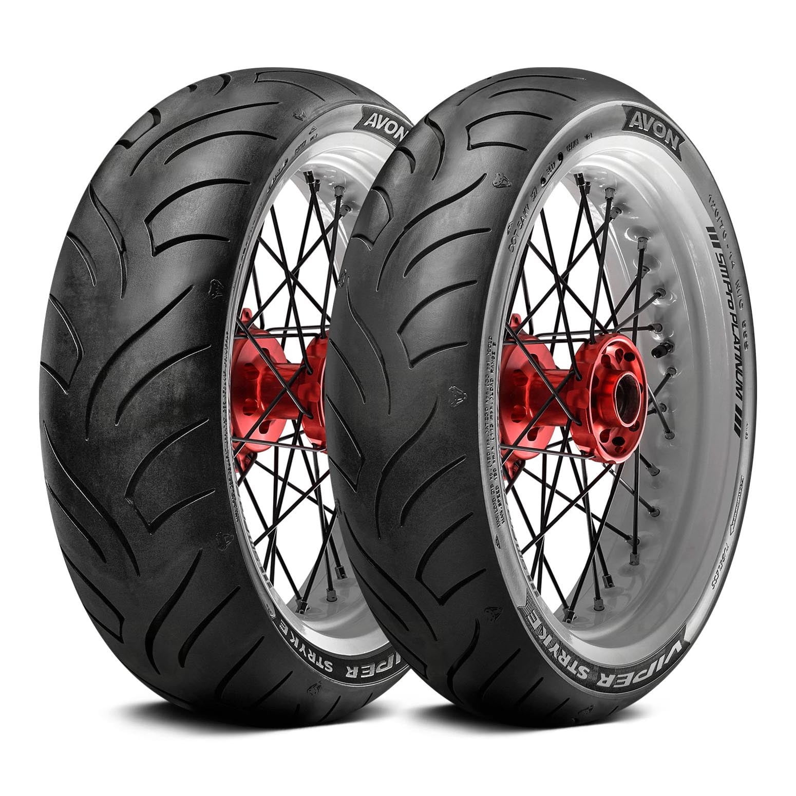 Avon 120/70 - 12 58P AM63 VIPER STRYKE Vorderreifen/Hinterreifen ...